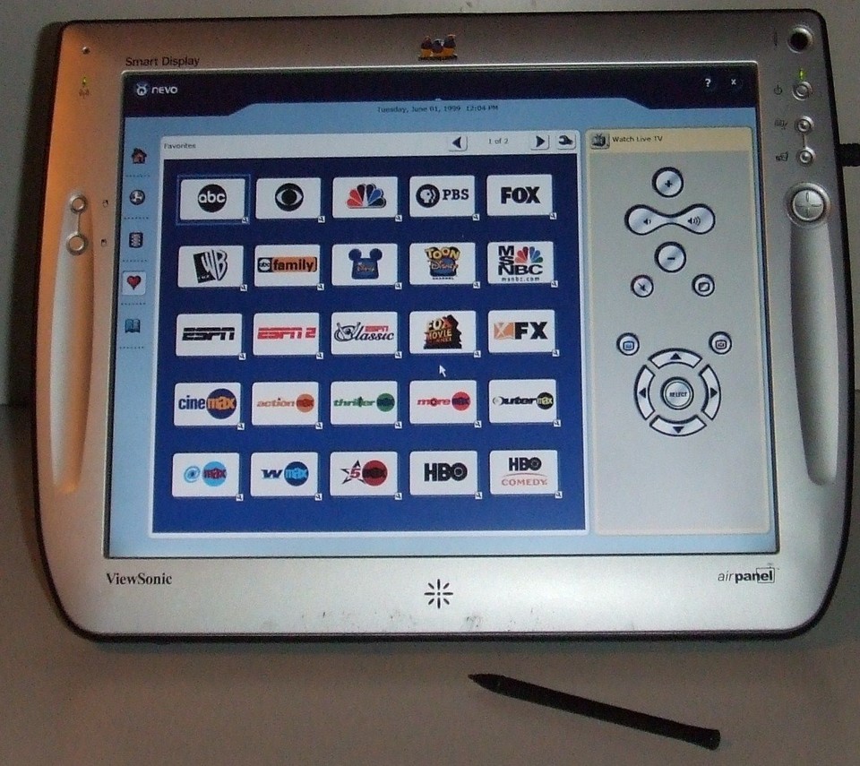 ViewSonic V150 AIRPANEL REMOTE DESKTOP 15" LCD PANEL WITH Nevo Home ...