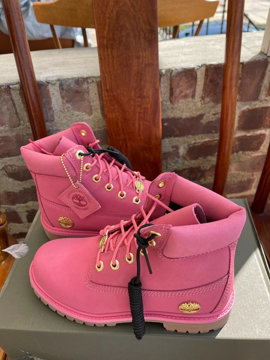 Hot Pink Timberland Boots