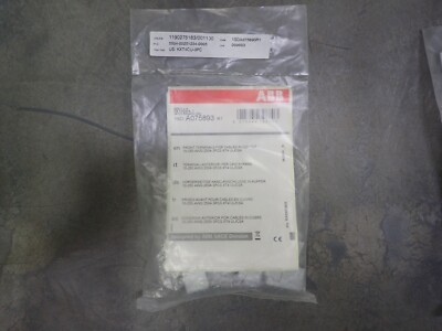 NEW FACTORY SEALED ABB KXT4CU-3PC A075893 Front Terminals for Cables in ...