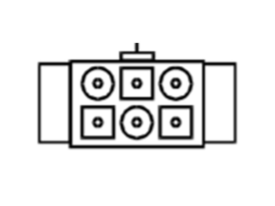 JETSTREAM JTP4 6PIN MOLEX PLUG FOR YAESU G-450A G-800SA ROTOR ROTATOR ...