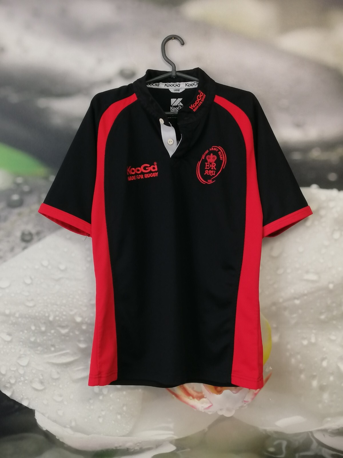 British Army rugby shirt jersey Kooga size L - Gem