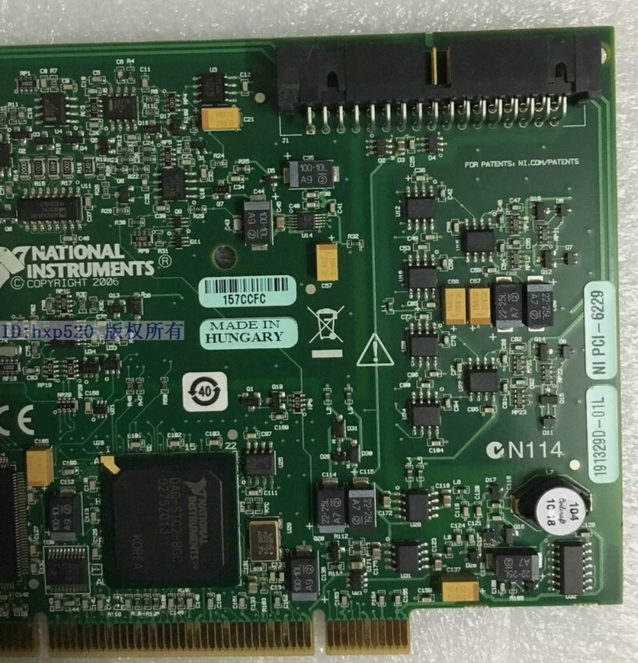 1pc For NI PCI-6229 data acquisition card 191329D-01L *tlp | eBay