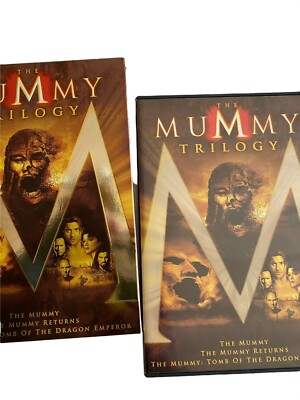 The mummy Trilogy The mummy mummy returns tomb of the dragon DVD movie ...