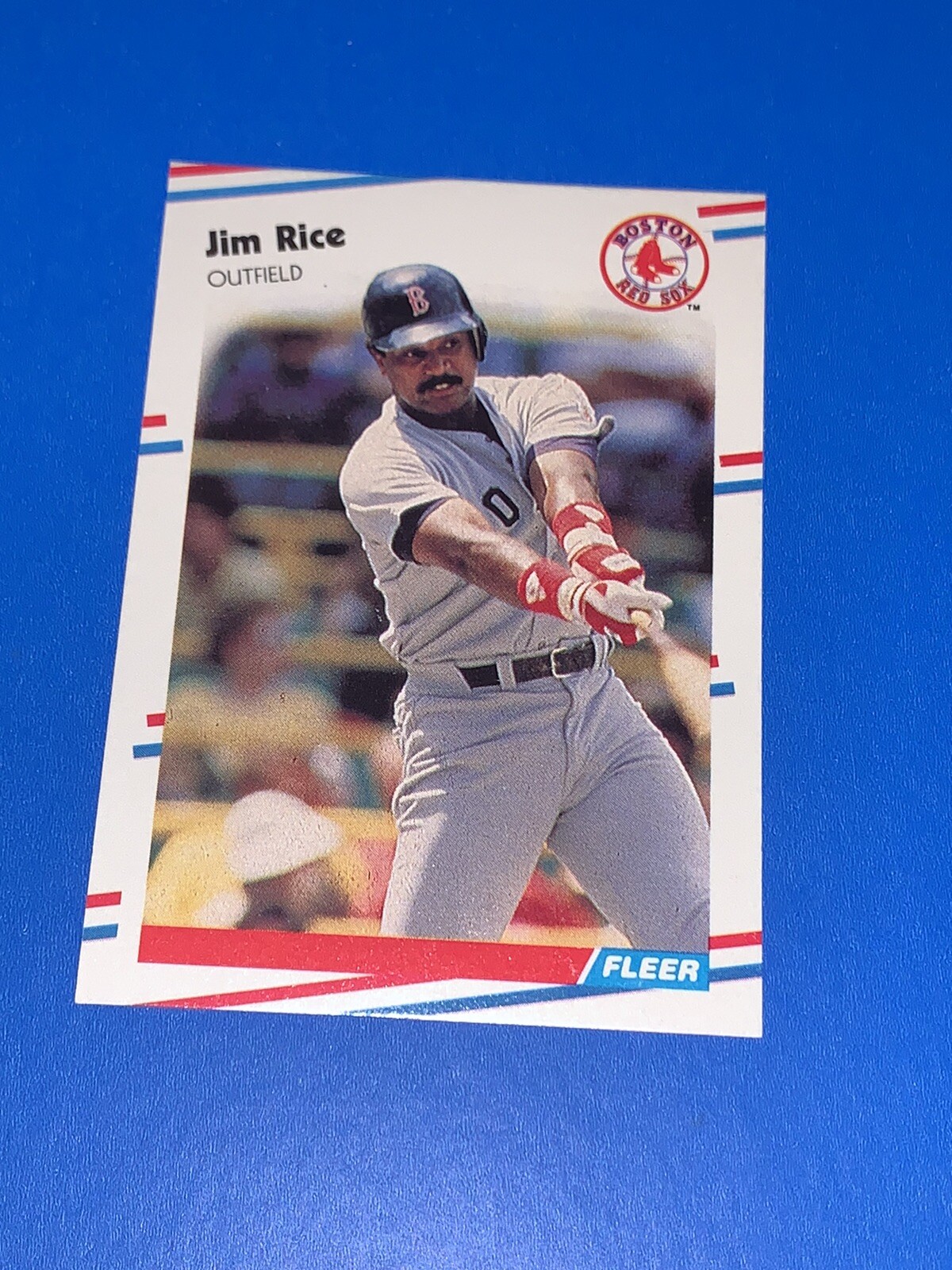 1988 Fleer Jim Rice Baseball Card #361 Boston Red Sox Set Break NM-MINT ...