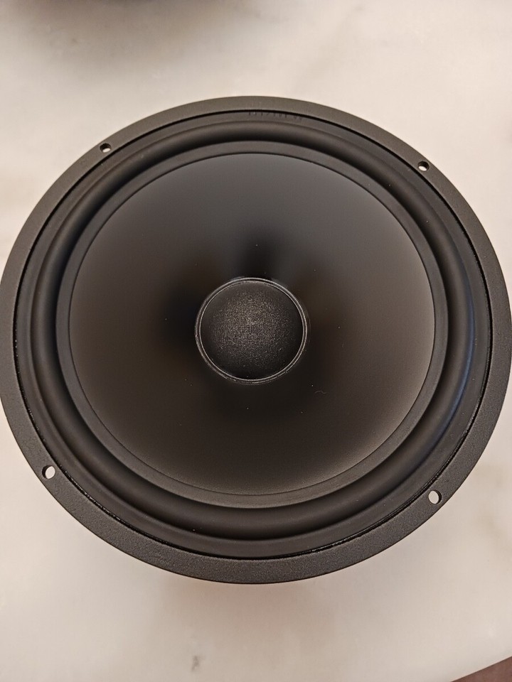 1pr new peerless 8” P21WO-39 woofers 16 ohm poly cone cast frame rubber ...