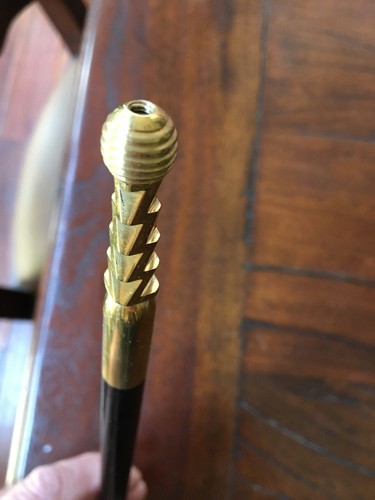 Large Bore Wood&Brass Pistol Cleaning Rod - British/Continental Style ...