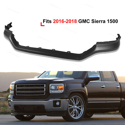 For 2016-2018 GMC Sierra 1500 GM1014117 Front Upper Bumper Cover ...