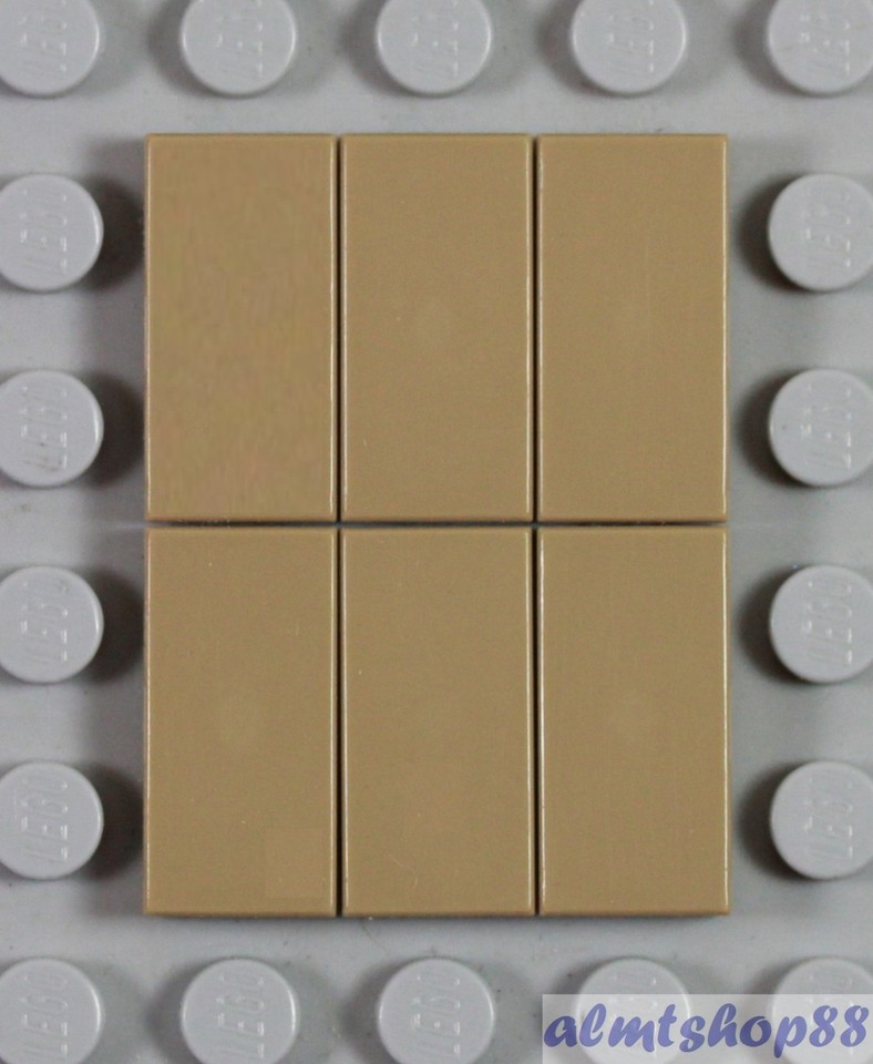 LEGO - 1x2 Tiles - PICK YOUR COLORS - Finishing Plate Smooth Flats ...