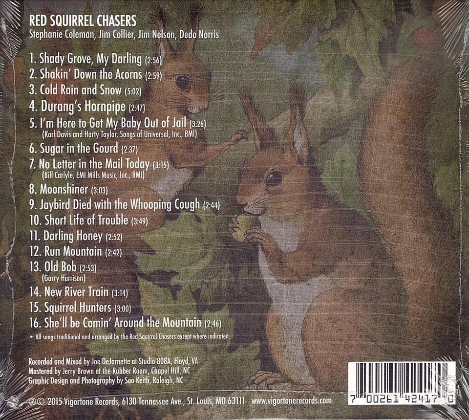 RED SQUIRREL CHASERS (VIGORTONE VT-2006) SHAKIN' DOWN THE ACORNS | eBay