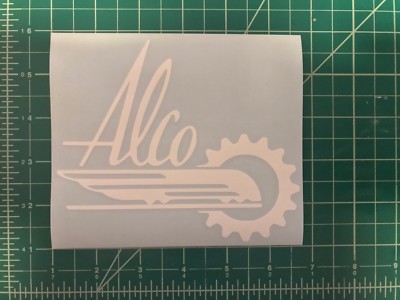 Large Logo Decal American Locomotive Company ALCO Train Waterproof UV ...