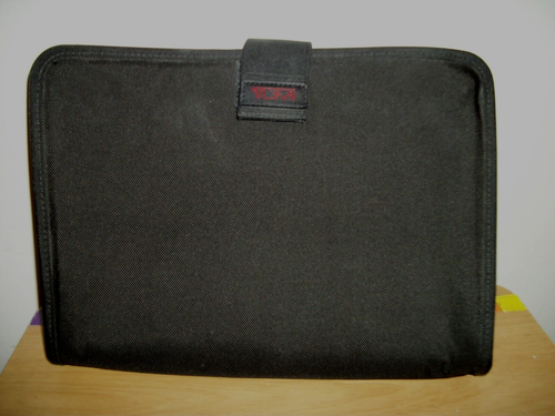 TUMI Black Ballistic 13" Laptop Computer Sleeve With Top Zipper 14x11x2 ...