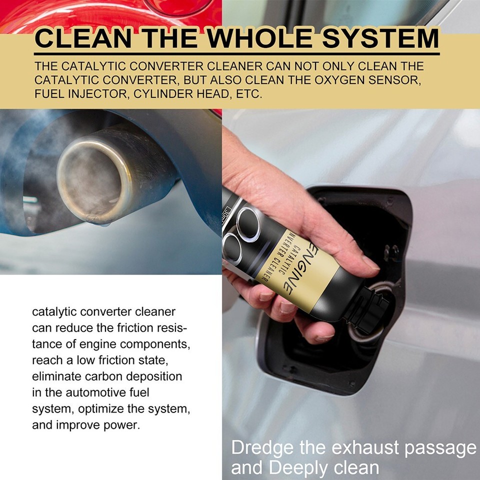 Auto Vehicle Engine Catalytic Converter Cleaner Deep Cleaning Multi ...