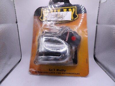 NOS Harley-Davidson Motorcycle Bully Locks LIL Bully Front Wheel Disc ...