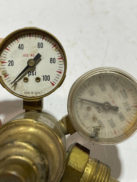 VICTOR Model SR5B Regulator SR 5b 3000 PSIG Oxygen Gas Welding for sale ...