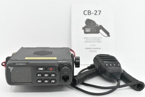 ANYSECU CB-27 AM/FM Citizen Band Radio 26-27MHz 12/24V 4W European ...