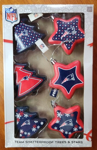 New England Patriots Forever Collectibles NFL Trees & Stars Christmas ...
