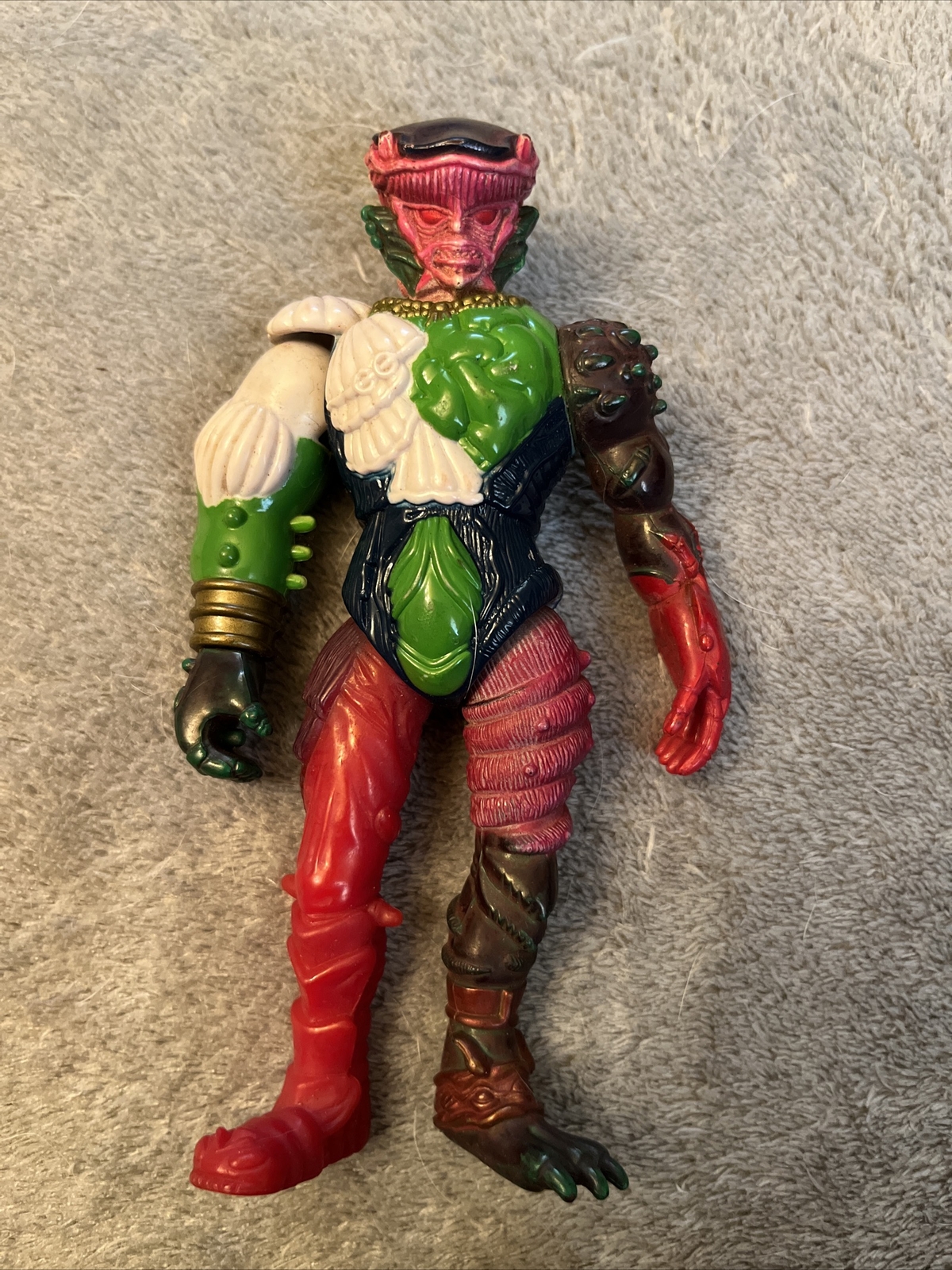 Vintage 1996 Big Bad Beetleborgs Magnavores Typhus Action Figure Bandai ...