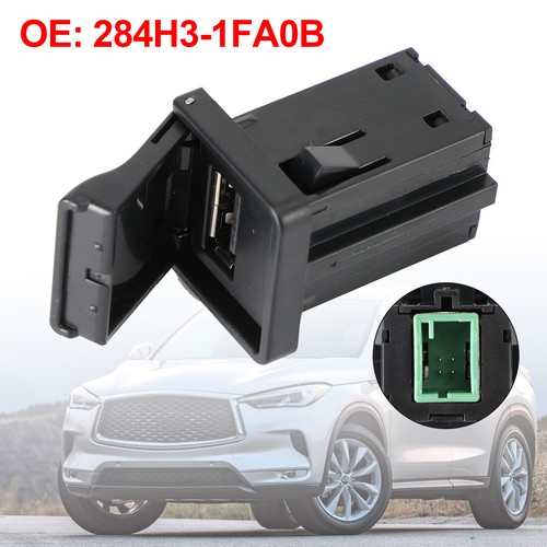 USB Connector Auxiliary Adapter 284H3-1FA0B for Nissan Infiniti 2008 ...
