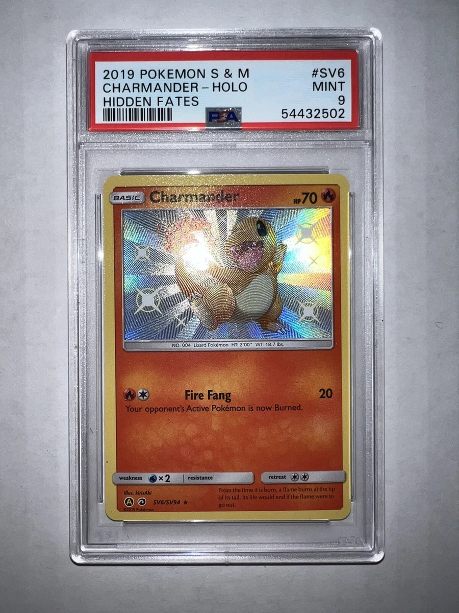 Pokemon Shiny Charmander Card