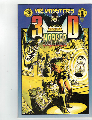 Mr Monster's Three Dimensional High Octane Horror #1 Eclipse 1986 NM | eBay