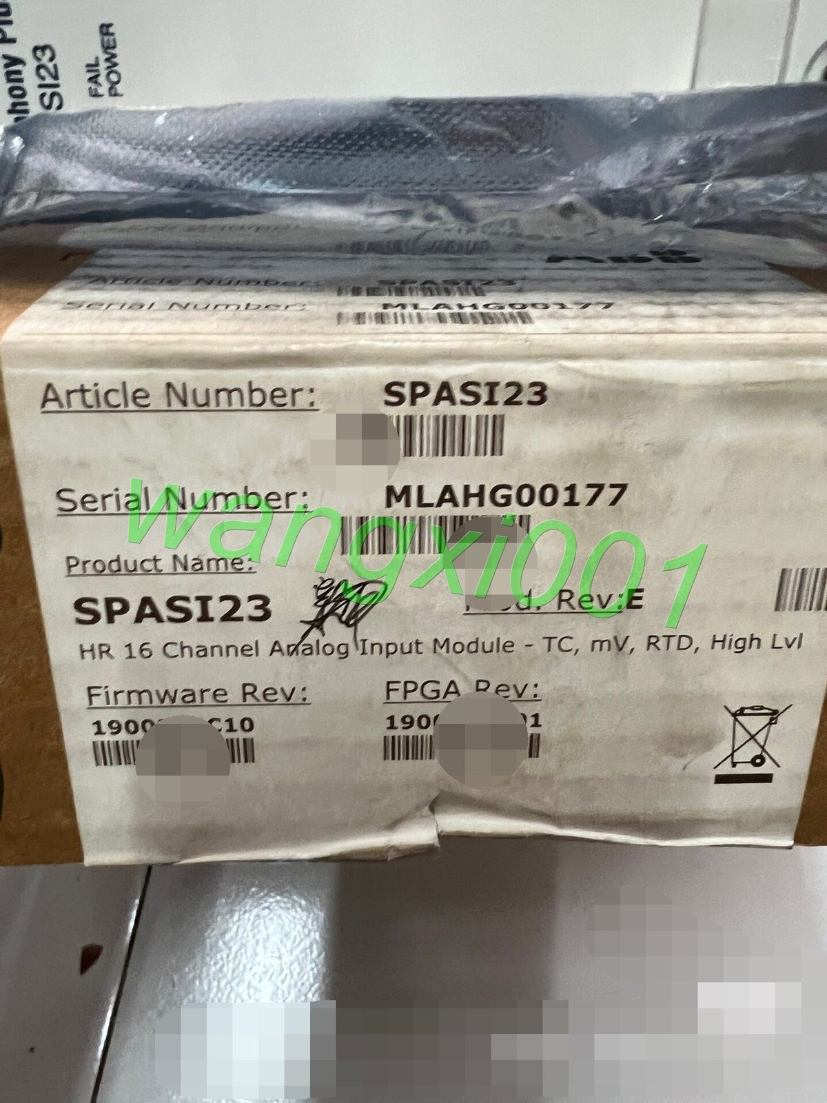 NEW ABB SPASI23 Logic controller module DHL Fast delivery | eBay
