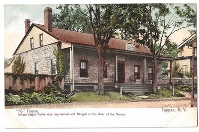 Tappan New York c1910 "76" House, where Major Andre was imprisoned and ...