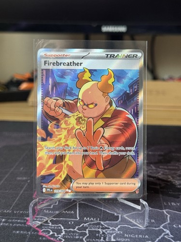 Firebreather Ultra Rare 119/094 Pokemon Phantasmal Flames Full Art | eBay