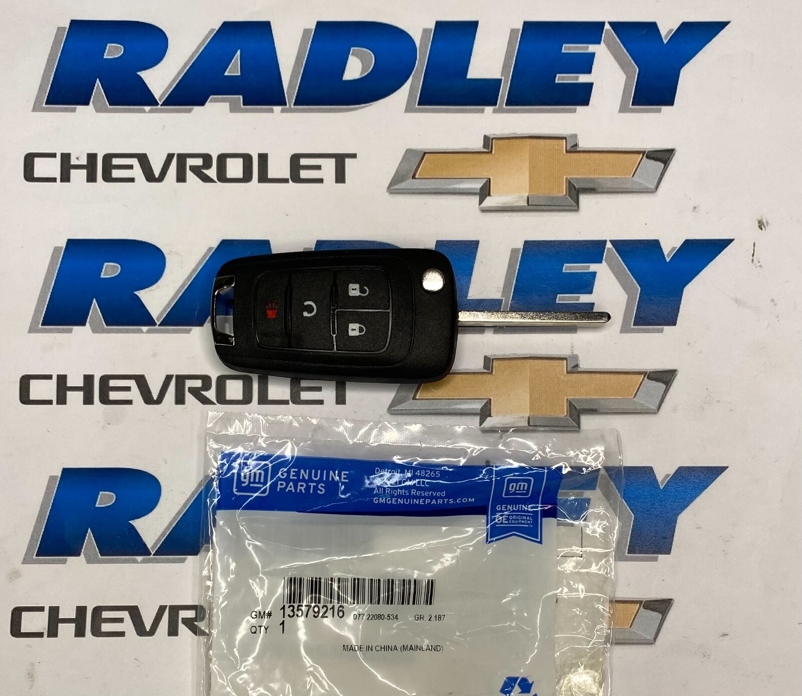 NEW GM OEM 14-15 CHEVY SONIC KEYLESS ENTRY- KEY FOB REMOTE TRANSMITTER ...