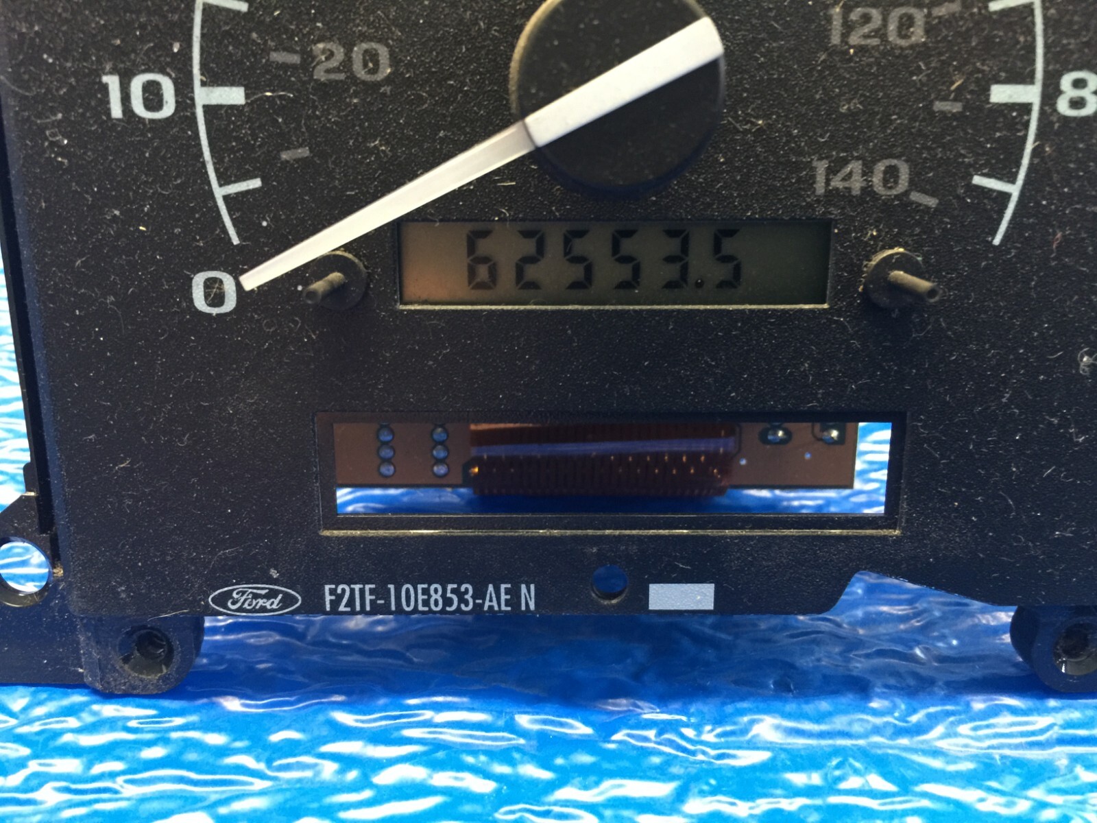 1992-1996 FORD F150 F250 F350 BRONCO PSOM SPEEDOMETER GAUGE MILEAGE 62K ...