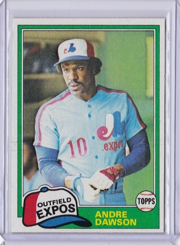 1981 Topps #125 Andre Dawson EXPOS NRMT HOF | eBay