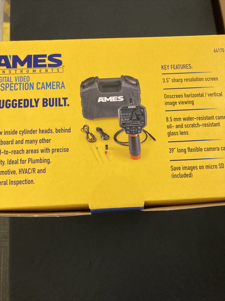 NEW AMES DIGITAL VIDEO INSPECTION CAMERA 64170 792363641708 | eBay