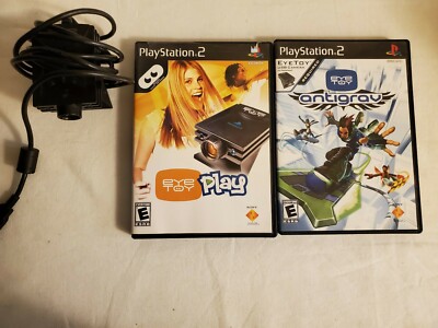 EyeToy: PS2 (Sony PlayStation 2, 2003) W/EYE TOY Camera, Eye Toy Play ...