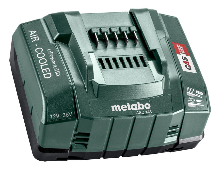 Metabo Battery Charger ASC 145, 12-36v, "AIR COOLED" AUS 627381000 | eBay