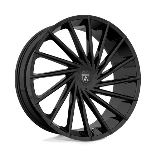 4-Asanti Black ABL-18 MATAR 22X9 6X135/6x139.7 30 100.30 GLOSS BLACK ...