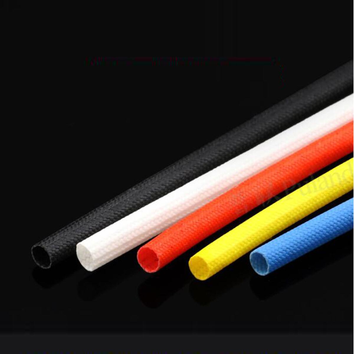 Φ1~25mm Silicone Fiberglass Sleeving Cable Wire HIGH TEMP Insulating ...