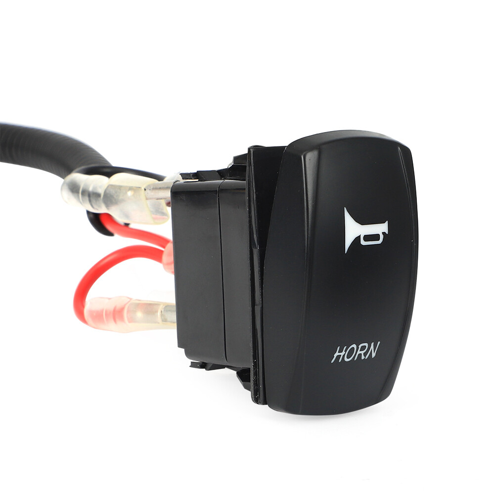 UTV Horn Kit w/ Rocker Switch For Polaris Ranger RZR XP 1000 Can-Am ...