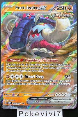 Carte Pokemon FORT-IVOIRE 053/091 EX EV4.5 Destinées de Paldea PAF FR ...