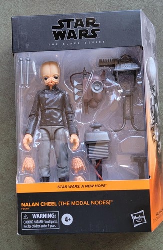 Hasbro Star Wars 6" Black Series Nalan Cheel (The Modal Nodes) Deluxe ...