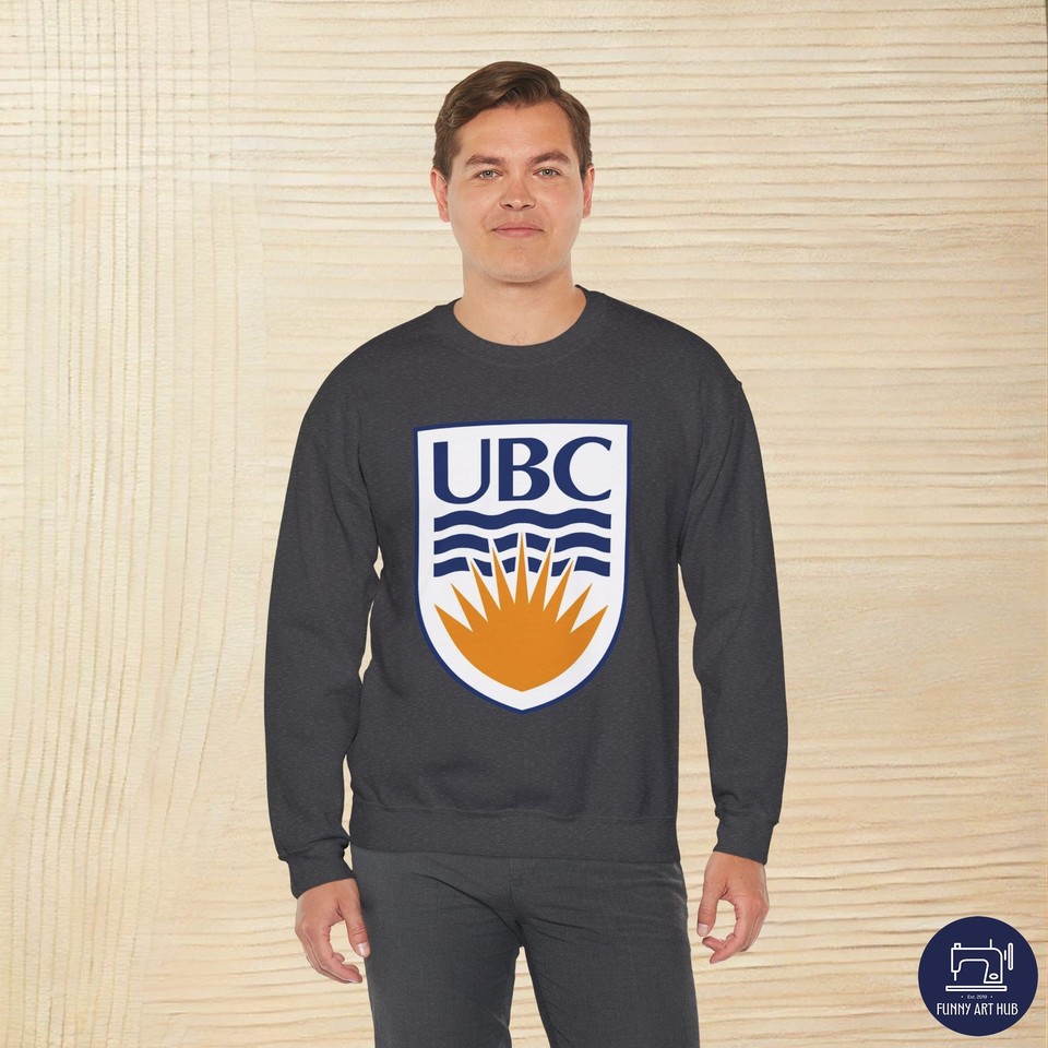 UBC The University of Britihs Columbia Emblem Logo Unisex Sweatshirt | eBay