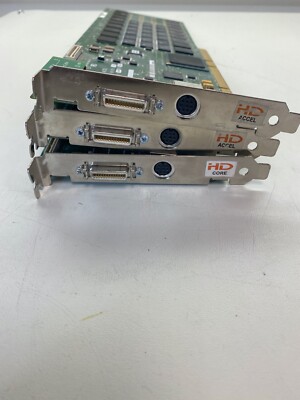Digidesign AVID Pro Tools HD Accel PCI Card 941010172 (2) HDcard ...