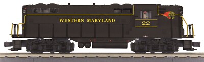 MTH PREMIER 20-21745-1 WESTERN MARYLAND WM GP7 DIESEL ENGINE PS3 O ...