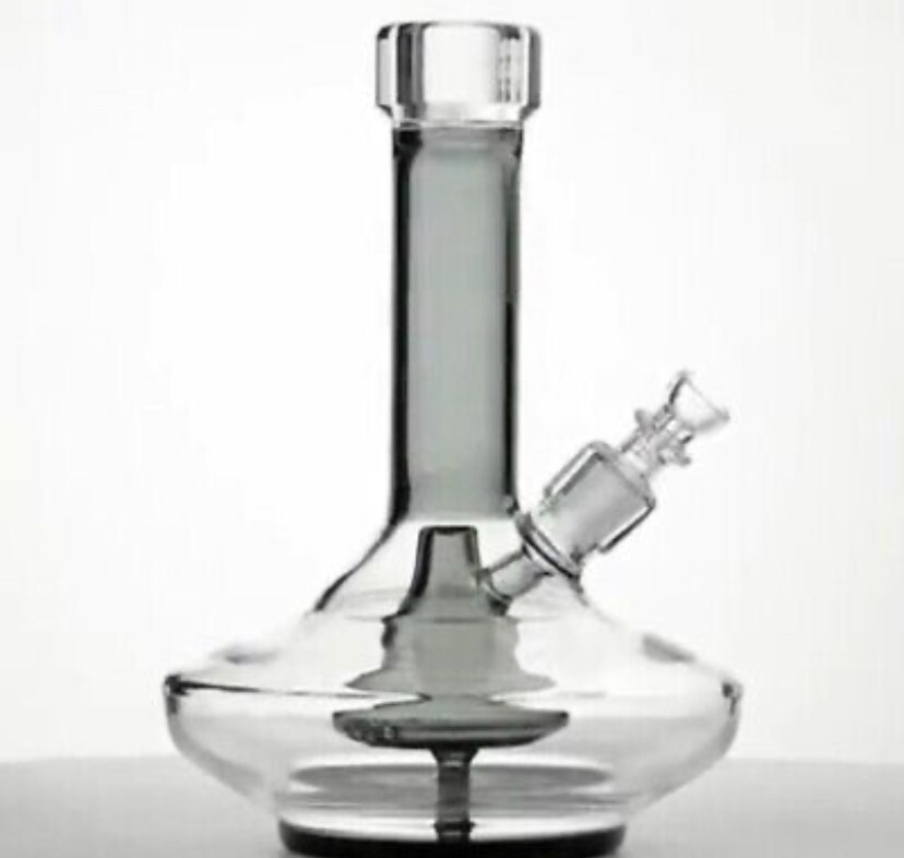 GRAV® Smoke Wide Base Decanter Glass Sculpture AS1 | eBay