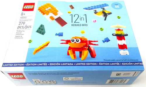 Lego 12 in 1 Building Toy Limited Edition 40593 279 Pieces New In Box ...