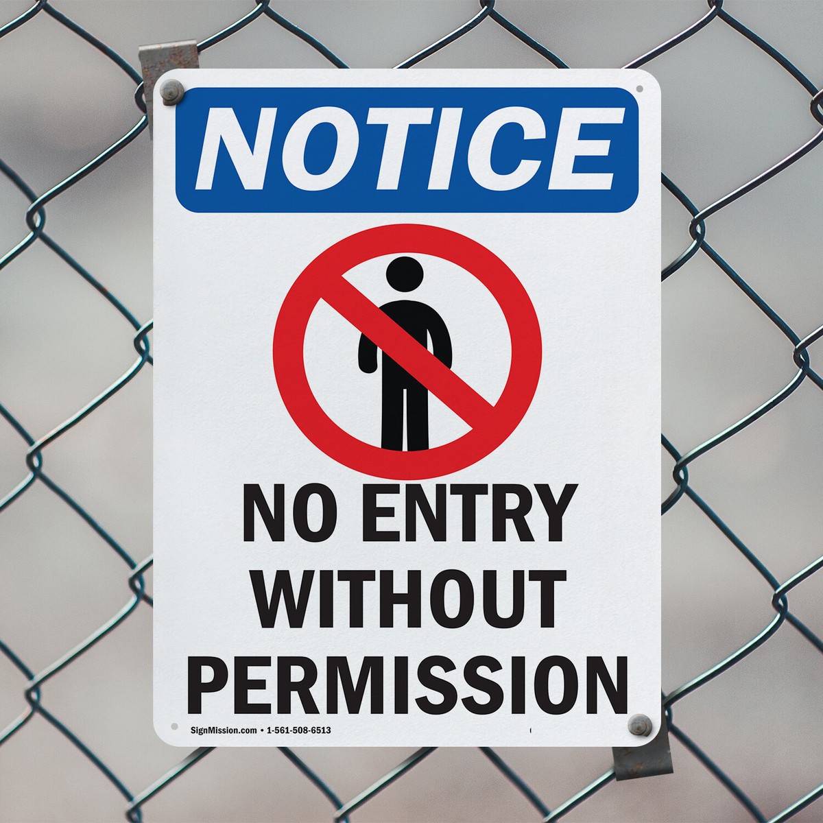 No Sticker No Entry Policy