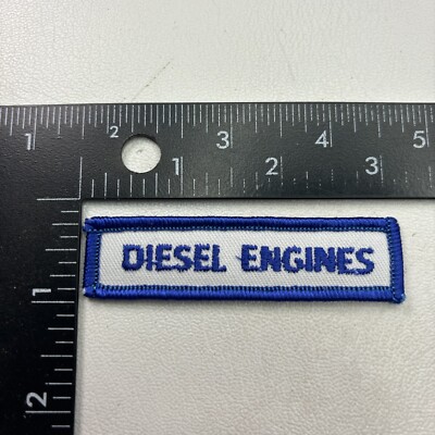 NOS DIESEL ENGINES Tab Patch (Mechanic, Truck) 001T | eBay