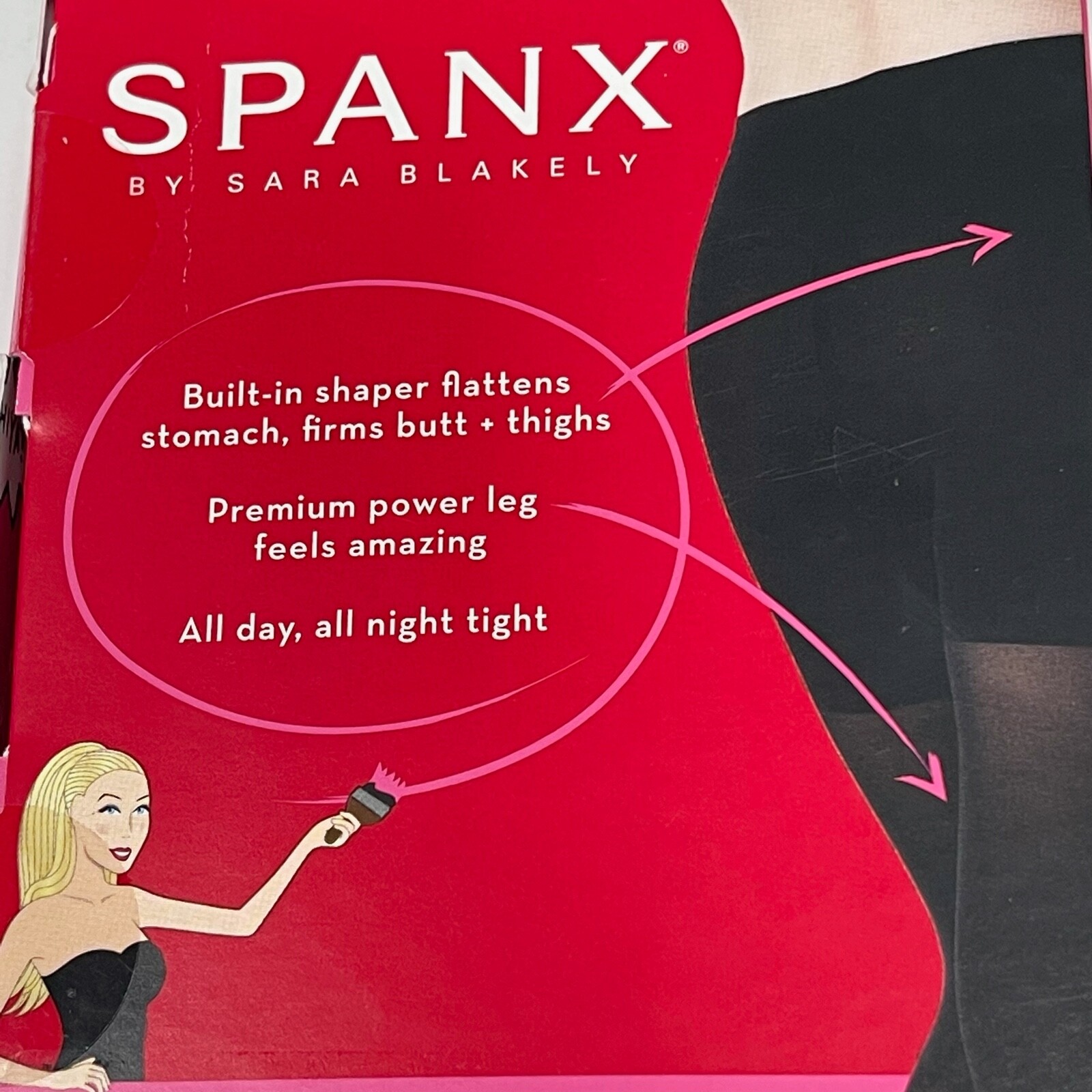 Spanx Shaping Tights Built In Shaper Opaque Brown Blue Gray Firm Luxe Leg FH3915 | eBay