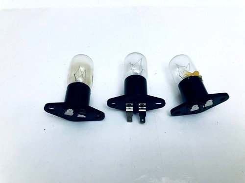 GE Microwave Model JVM3160DF4WW Light Bulb 3 pieces Lot | eBay