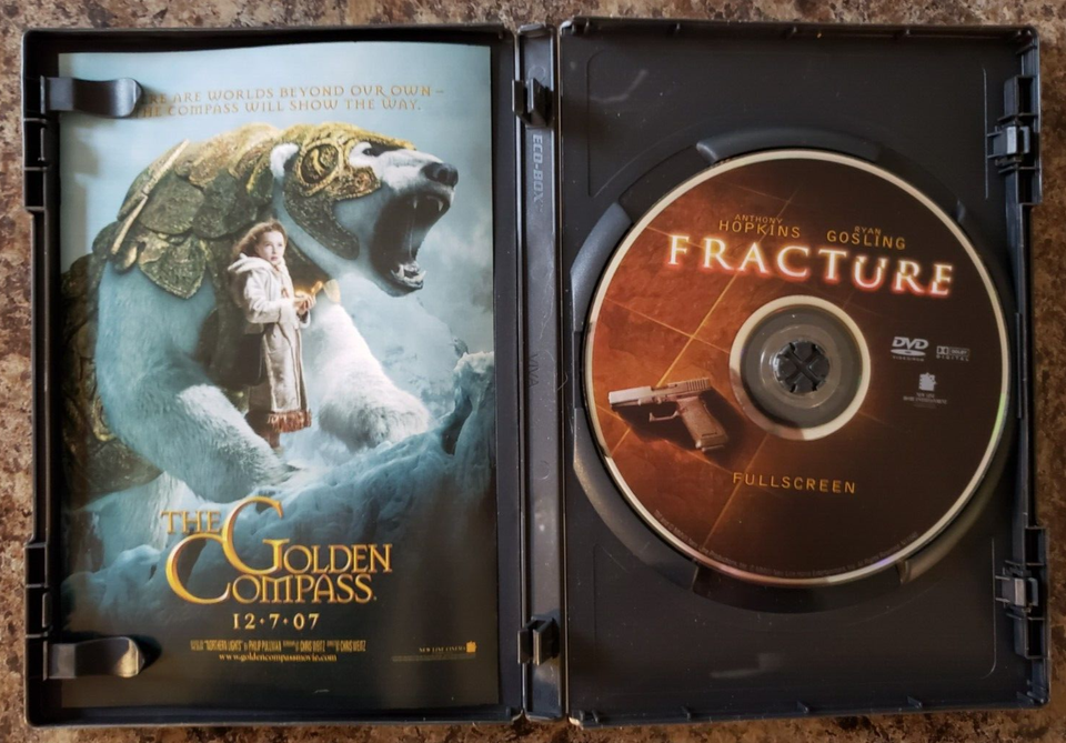 Fracture - 2007 DVD Movie Full Screen 794043110405| eBay