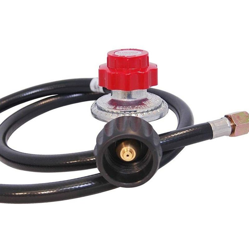 Adjustable Propane Gas Regulator Hose BBQ Grill Burner Tank with 4ft ...