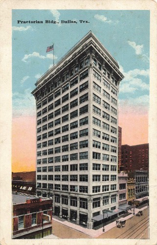 Postcard Praetorian Building Dallas Texas TX | eBay